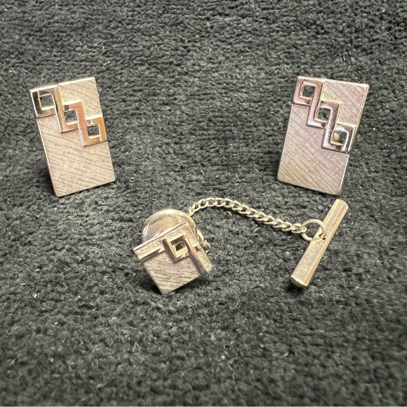 SWANK | Accessories | Swank Cufflink Button Stud Set With Unique Cutout ...